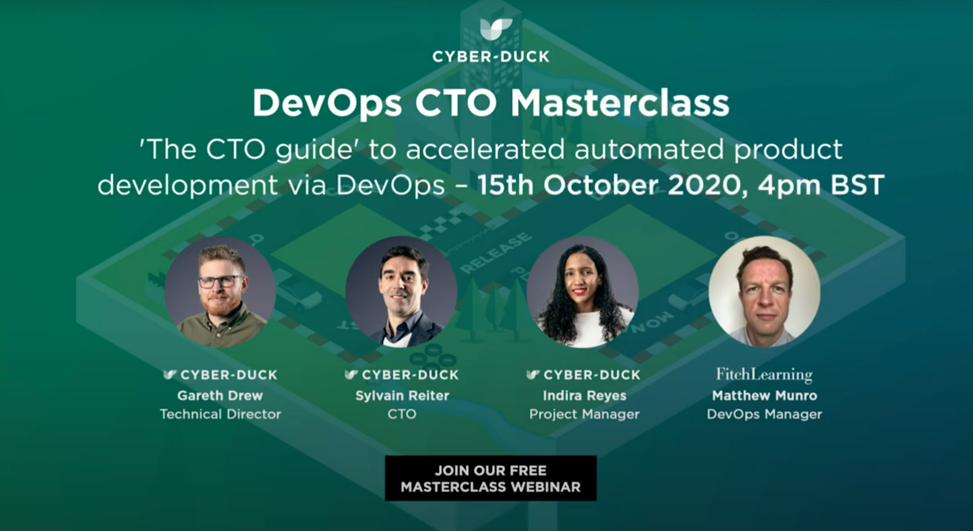 DevOps webinar - a CTO Masterclass · Sylvain Reiter - The UX CTO