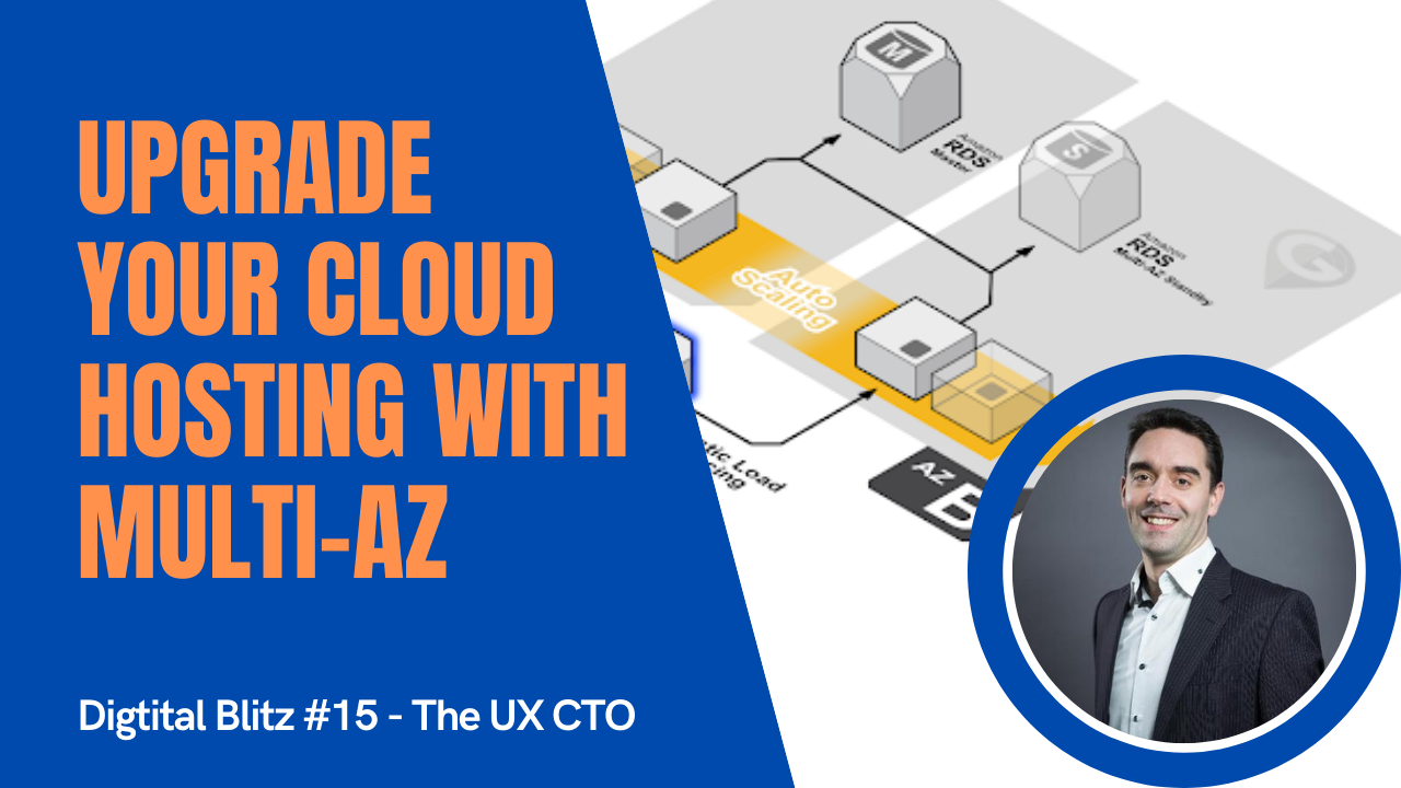 Upgrade your cloud hosting with Multi-AZ · Sylvain Reiter - The UX CTO