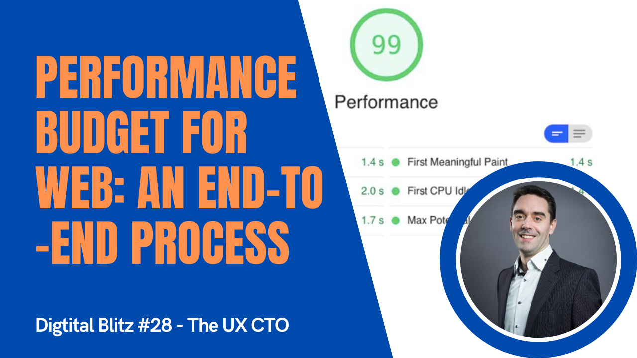 Performance budgets - how to manage the end to end process · Sylvain ...